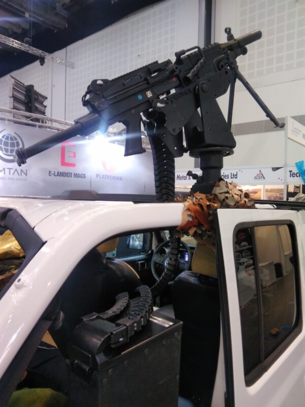 Tactical Vehicle Weapon Mount - TMIL Systems